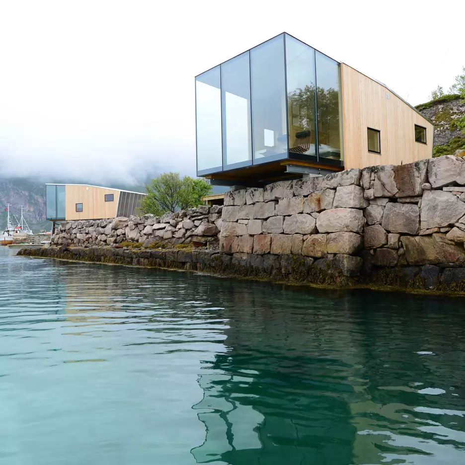 Resor Pulau Manshausen oleh Snorre Stinessen Arkitektur