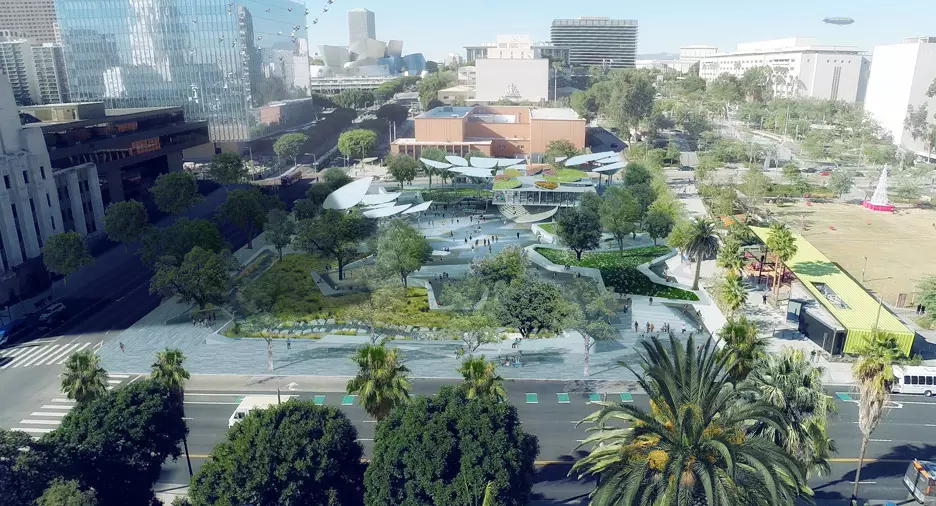 Desain OMA dipilih pikeun taman FAB di Los Angeles