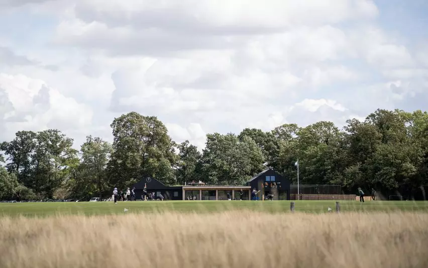 Cricket Pavilion na London Park