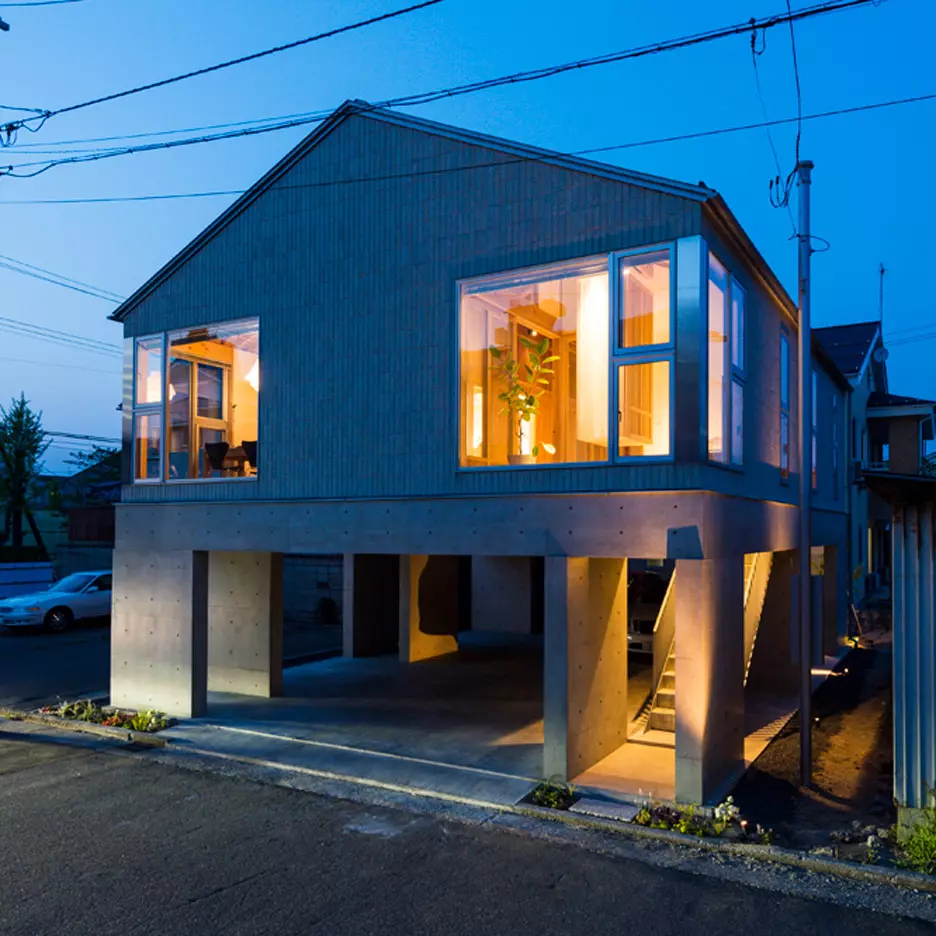 Casa Inari de la Tokmoto Architectures Room din orașul Niigata, Japonia