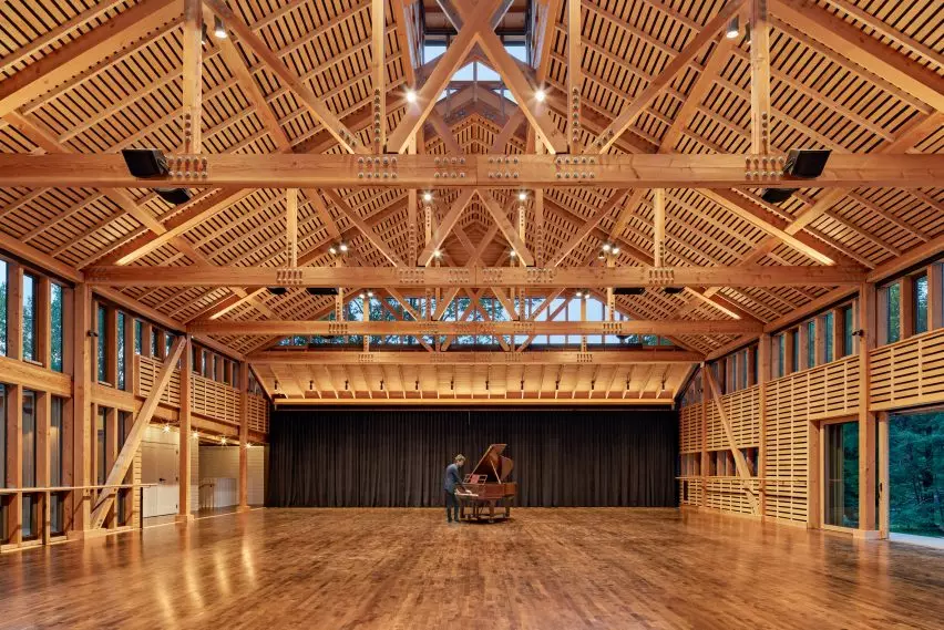 Jacob's Pillow Performing Arts Studio od Flansburgh Architects
