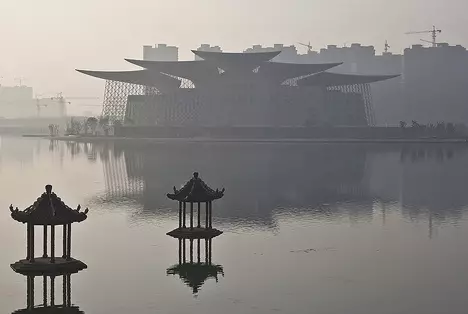 Wuxi Grand Theatre na PES-Architects