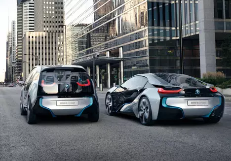 Konsep i3 dan Konsep i8 oleh BMW