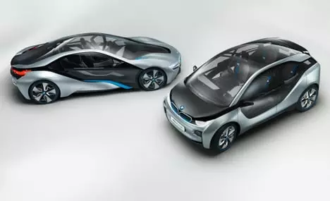 Konsep i3 dan Konsep i8 oleh BMW