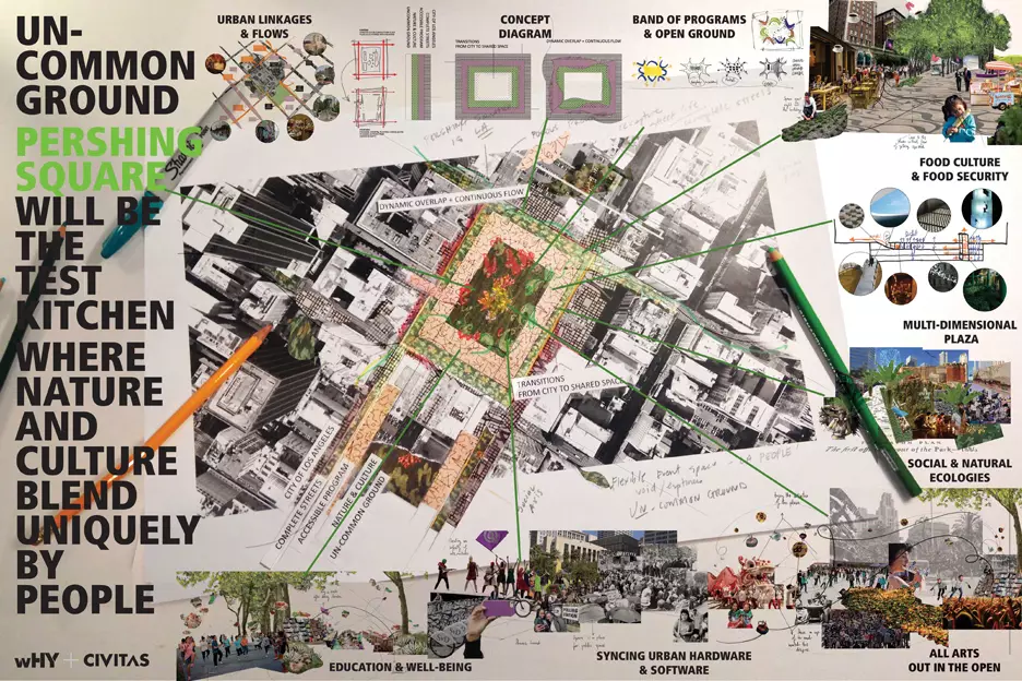 Pershing Square redesign for LA