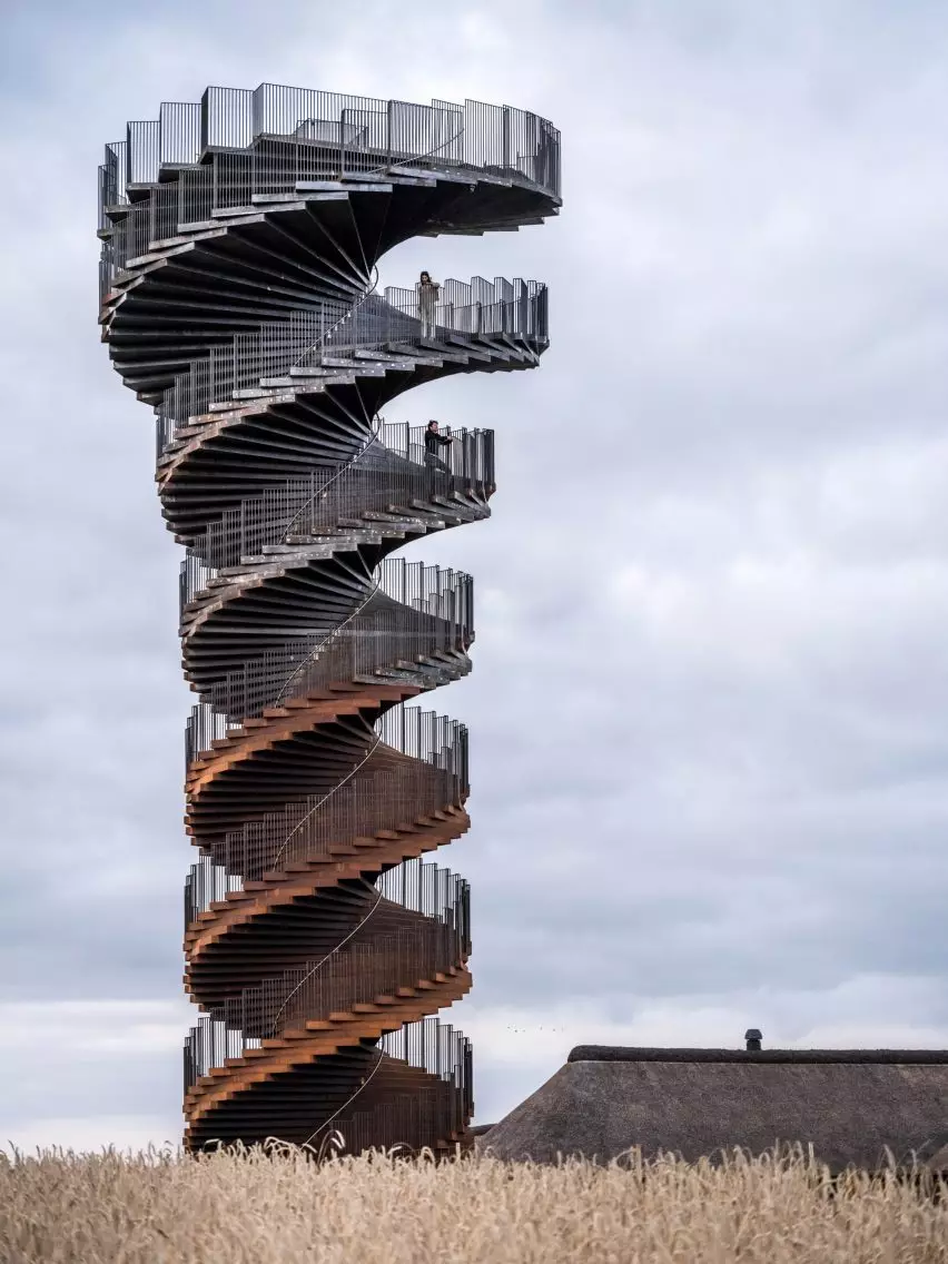 Titik pandang Menara Marsk di Denmark