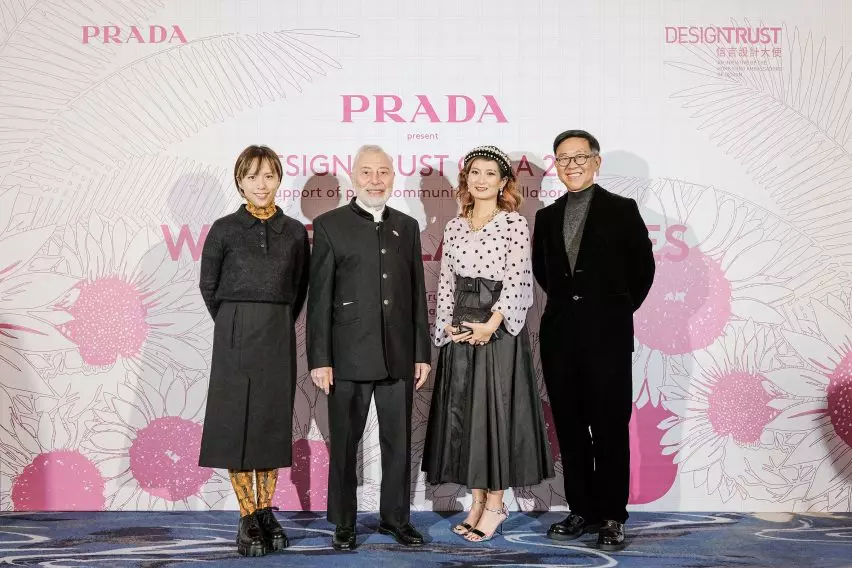 Mak Ying Tung 2, Henry Steine, Elaine Ng ug William Lim sa Design Trust Gala 2021