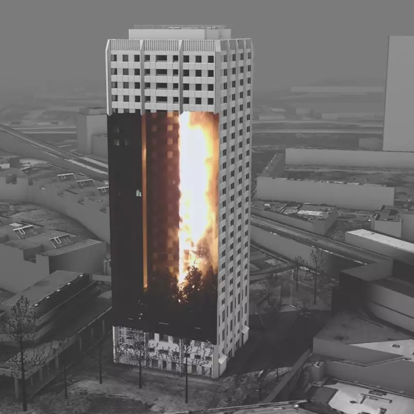 Arsitéktur Forensik neangan footage video pikeun panalungtikan seuneu Grenfell Tower 57544_1