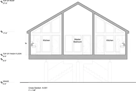 A casa dúplex Atelier Hitoshi Abe construirase en Nova Orleans para a organización benéfica do actor Brad Pitt Make it Right