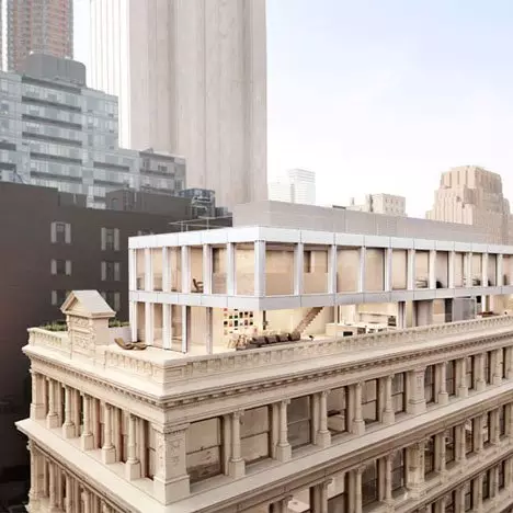 Shigeru Ban-ek luxuzko barrualdeak sortzen ditu New Yorken etxebizitza pribatuen proiektuetarako