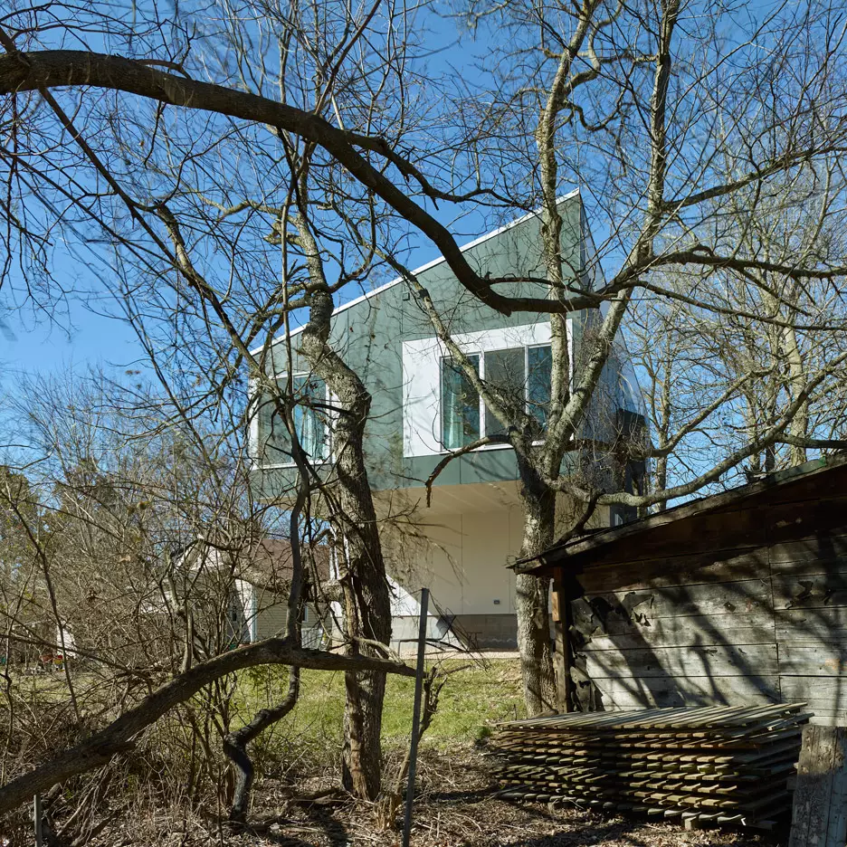 Mood ring house ni Silo AR+D sa Fayetteville, Arkansas