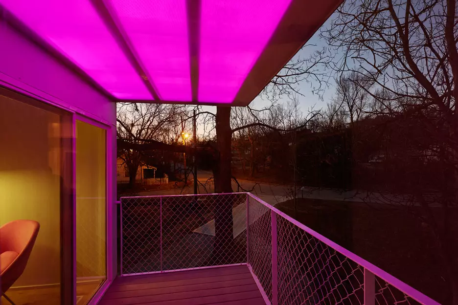 Mood ring house ni Silo AR+D sa Fayetteville, Arkansas