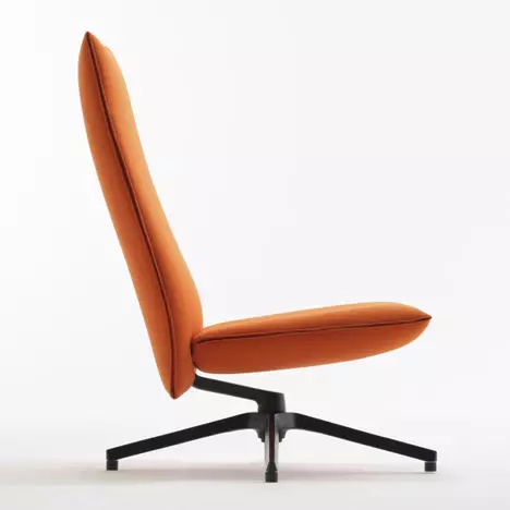 Intebe y'indege ya Knoll by Barber & Osgerby