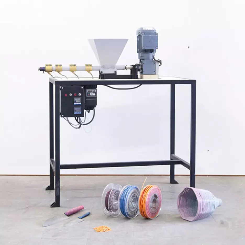 Plastic recycling machines by Dave Hakkens