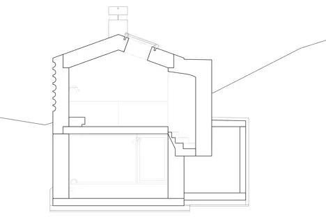 Refugi Lieptgas Concrete Cabin troch Nickish Sano Walder Architects