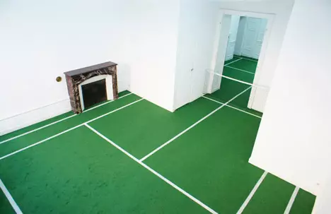 Tennisplatzinstallation Benedetto Bufalino