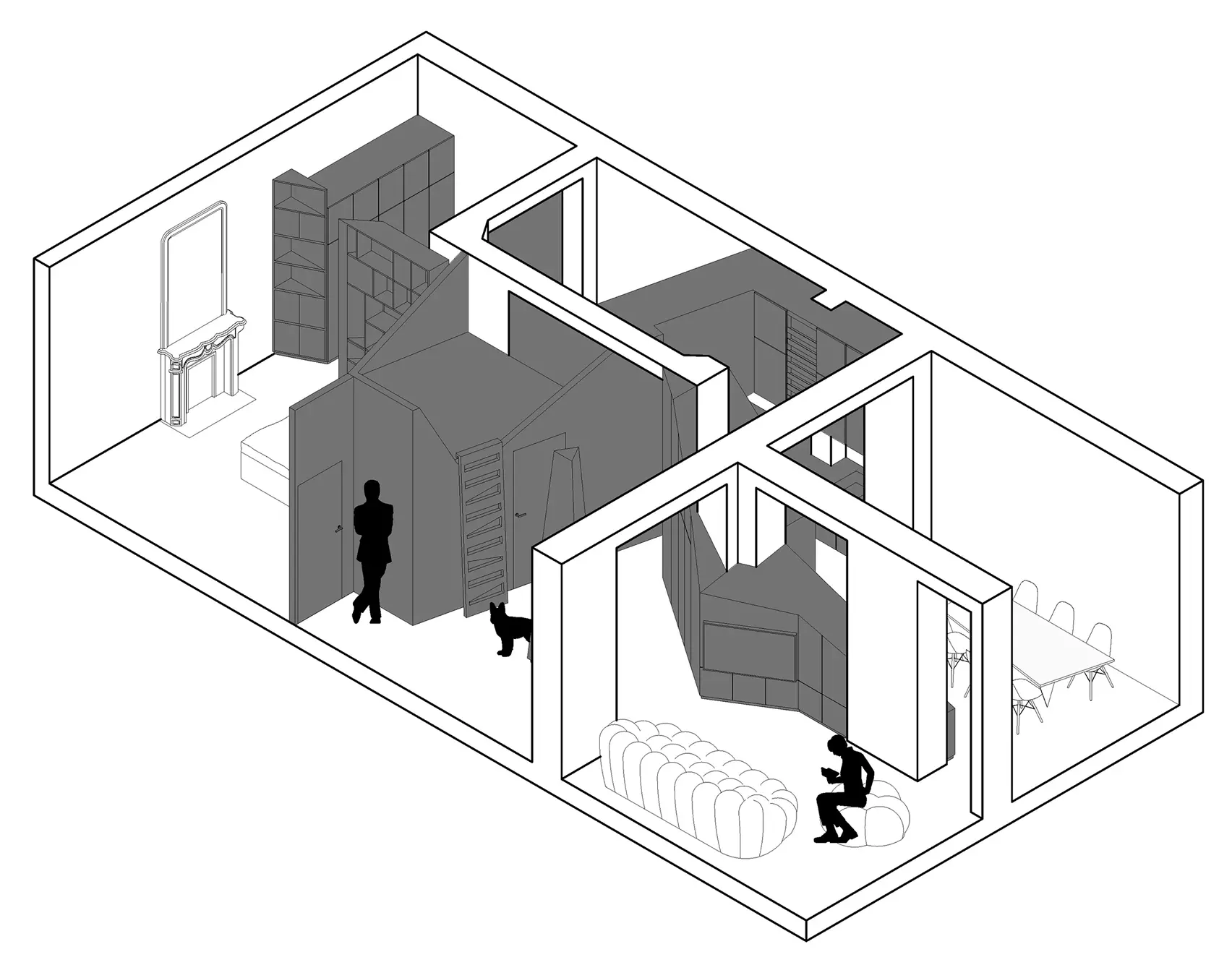 Apartment XIV by Studio Ravazi