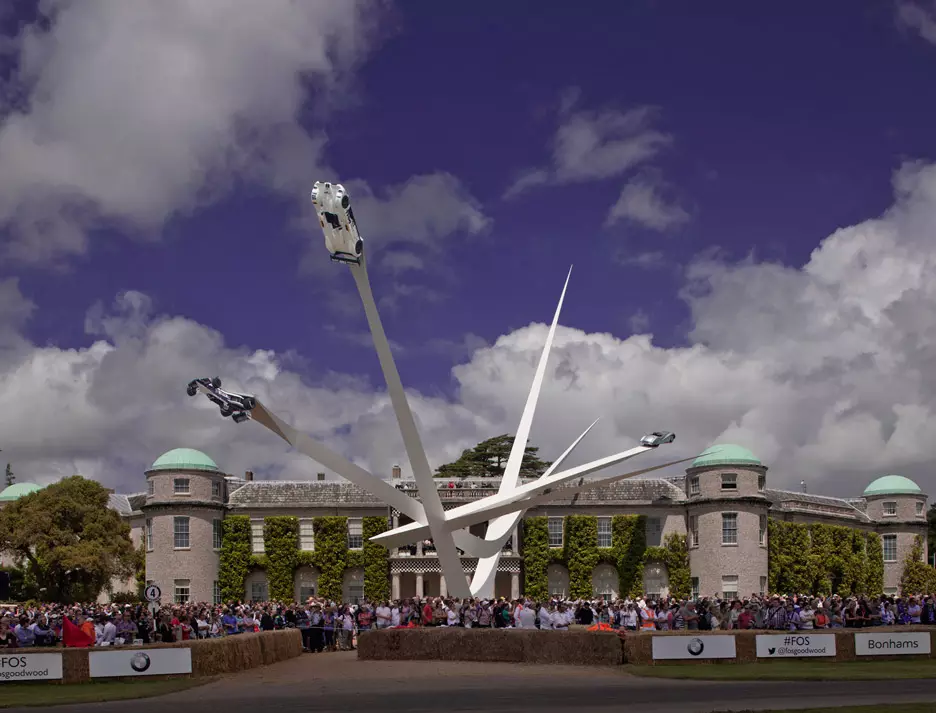 bmw goodwood sculptura gerry judah festivalul vitezei