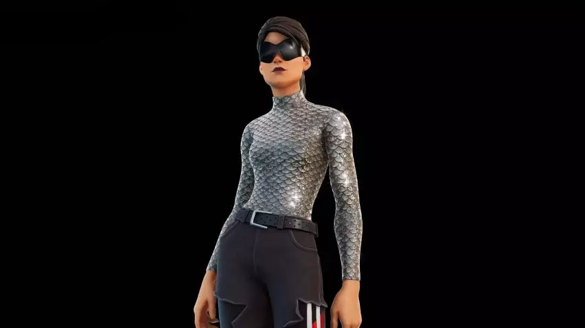 Fortnite qahramoni balenciaga kiygan