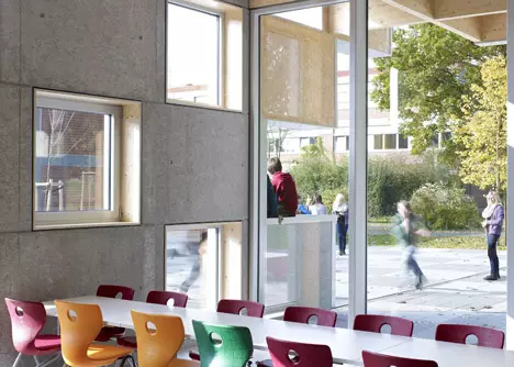 Salmtal Secondary School Canteen by SpreierTrenner Architekten