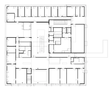 حرم كانتين الجامعي ، Martinsried Campus بواسطة Auer + Weber + Assoziierte 60415_5