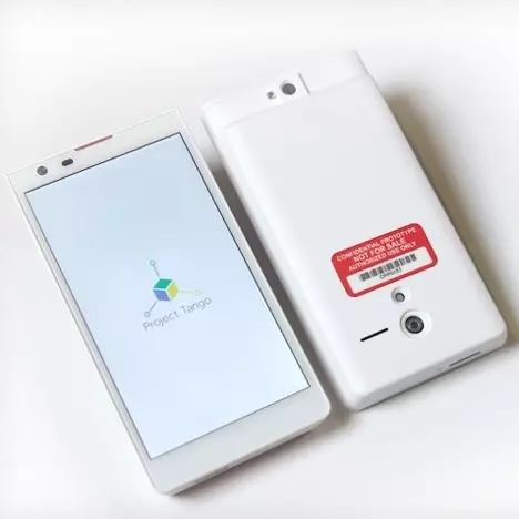 Google «Project Tango» использует телефоны для отображения вашего дома