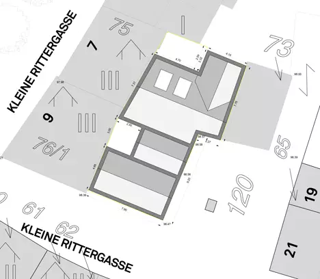 Kleine Rittergasse 11 аз ҷониби Franken Architekten