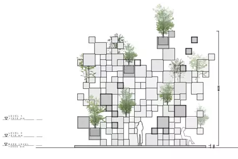 Sou Fujimoto மூலம் பல சிறிய க்யூப்ஸ் நிறுவல்