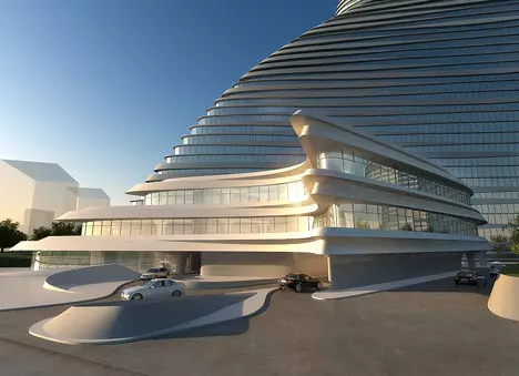 Wangjing Soho ໂດຍສະຖາປະນິກ Zaha Hadid