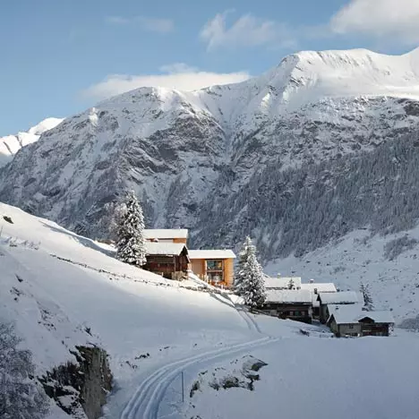 Zumthor dam olish uylari