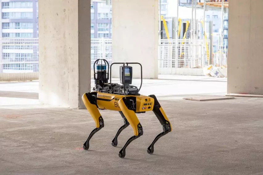 波士頓動力公司和 Foster + Partners 合作使用 Spot 機器人