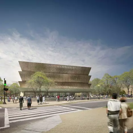 Smithsonian Museum of African American History and Culture kaDavid Adjaye kanye neFAB