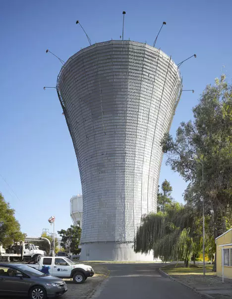 Wasserturm in Rancagua von Mathias Klotz