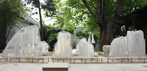 Shanshui City Ausstellung vum Ma Yansong