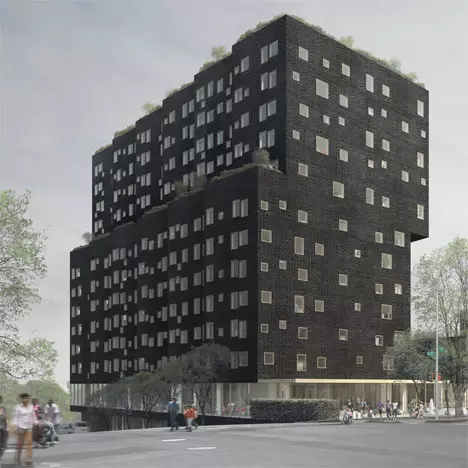 Abitazioni Sugar Hill di Adjaye Associates