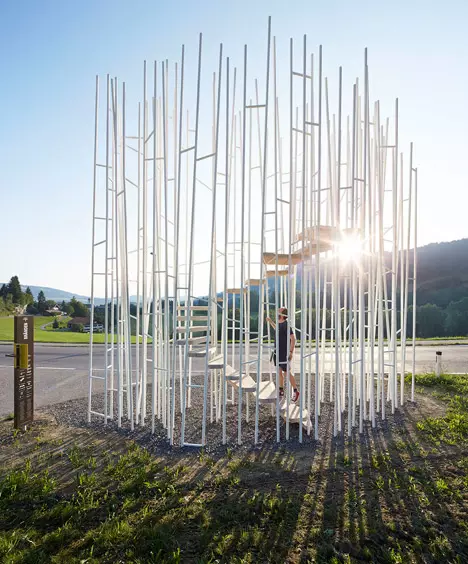 Paradas de autobús en Krumbach Austria