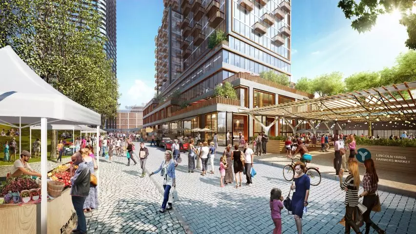 Masterplan susjedstva Lincoln Yards od strane SOM-a