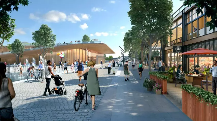 Masterplan tal-viċinat ta' Lincoln Yards minn SOM