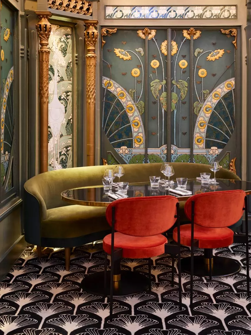 Beefbar Paris: Pariisi restorani Beefbar interjöörid, mille on kujundanud Humbert & Poyet