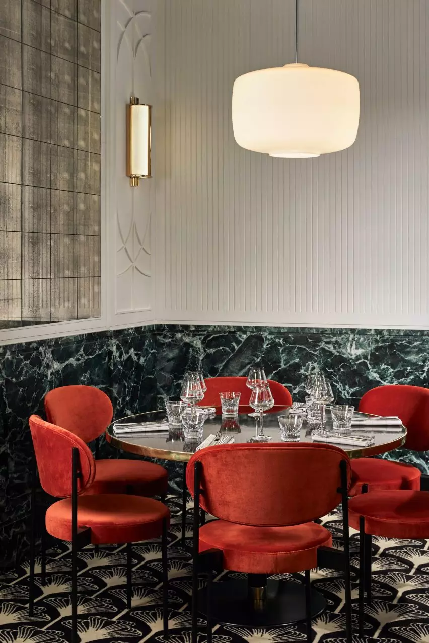 Beefbar Paris: Humbert & Poyet tərəfindən hazırlanmış Parisdəki Beefbar restoranının interyeri