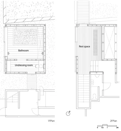 Лазня Марухон ад Kubo Tsushima Architects