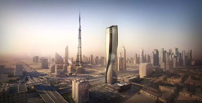 UNStudio Wasl Tower Dubaj