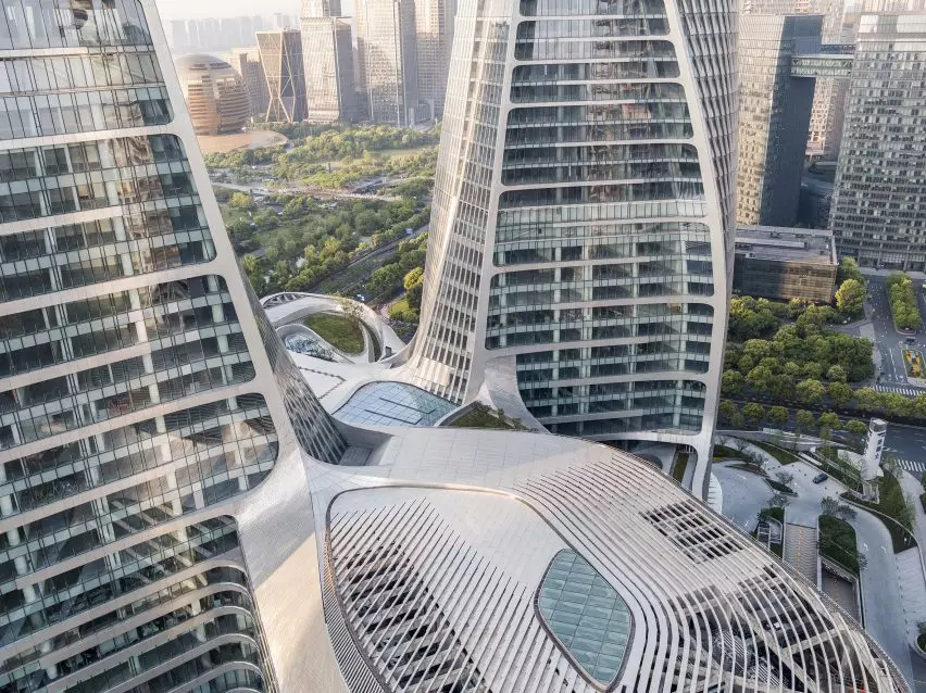 UNStudio mezuru mmepe ejikọtara ọnụ na Hangzhou, China