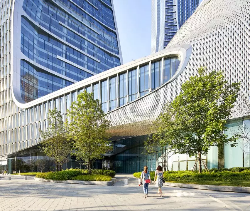 UNStudio mezuru mmepe ejikọtara ọnụ na Hangzhou, China