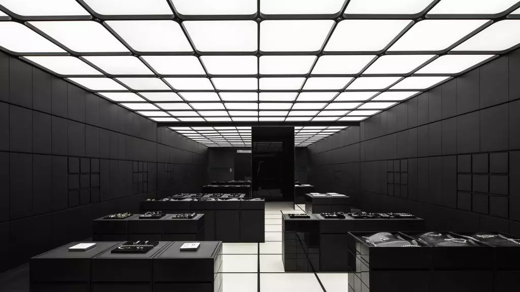 Atmosphere Architects skaber optisk illusion i Chengdu smykkebutik