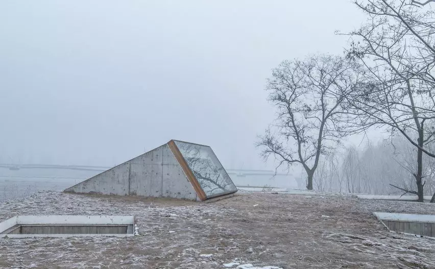 Waterside Buddist Shrine door Archstudio