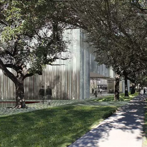 Houston's Museum of Fine Arts ûntbleatet campus werynrjochting troch Steven Holl