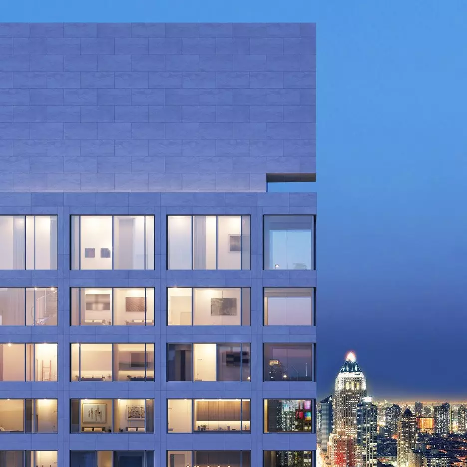 611 West 56th Street, New York ໂດຍ Álvaro Siza