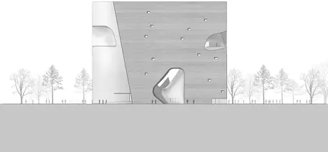 Tianjin Ecocity Ecology and Planning Museums troch Steven Holl Architects