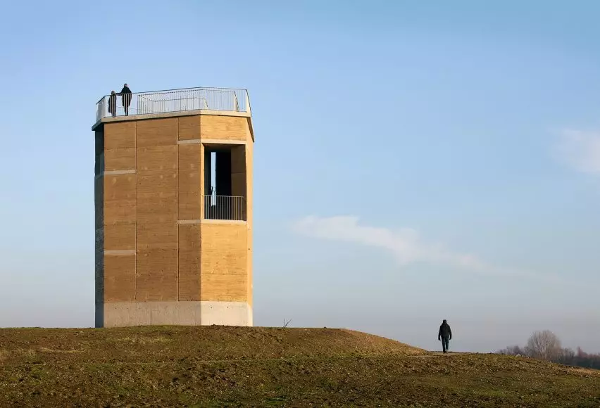 Observation Tower Negenoord nataon'i De Gouden Liniaal Architecten